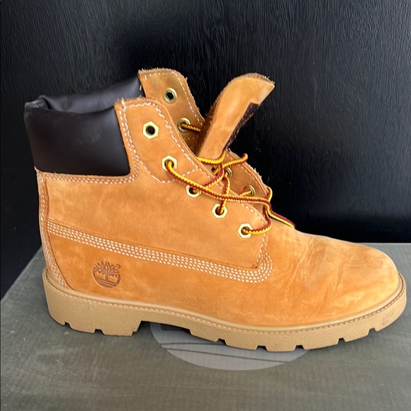 Timberland | Shoes | Timberland Tan And Brown Boots Durable Nubuck ...